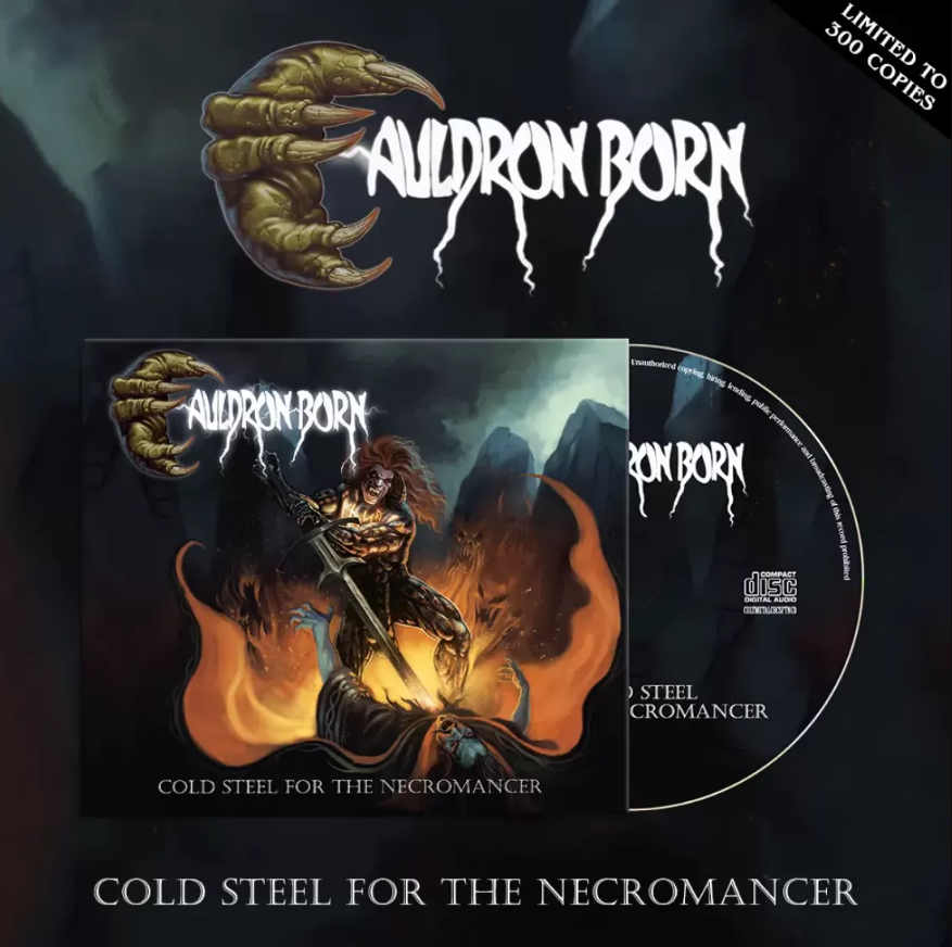 CAULDRON BORN – Cold Steel For The Necromancer DigiCD – Steel Gallery ...